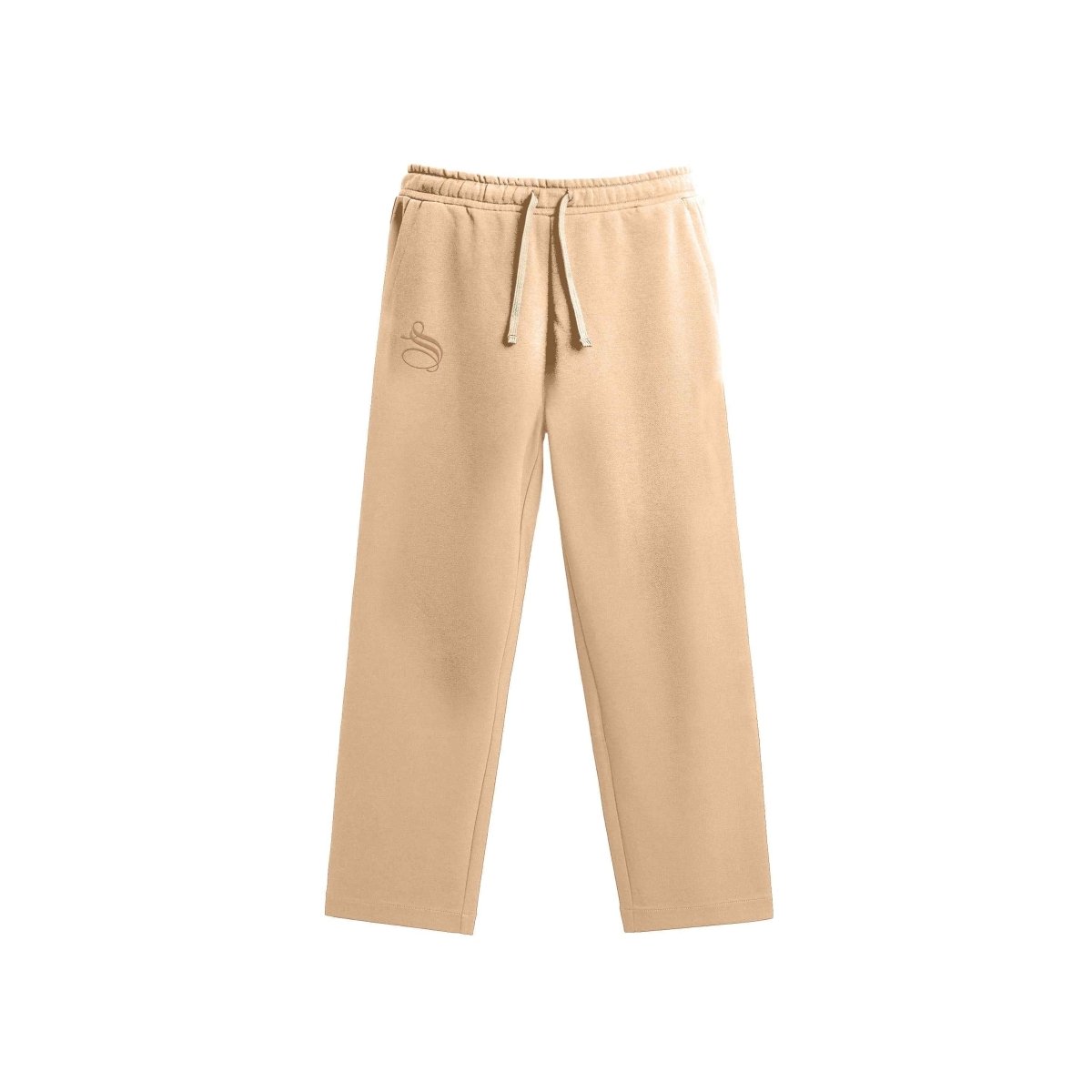 Beige Cotton Sweatpants Egypt (350gsm) | SPARROW
