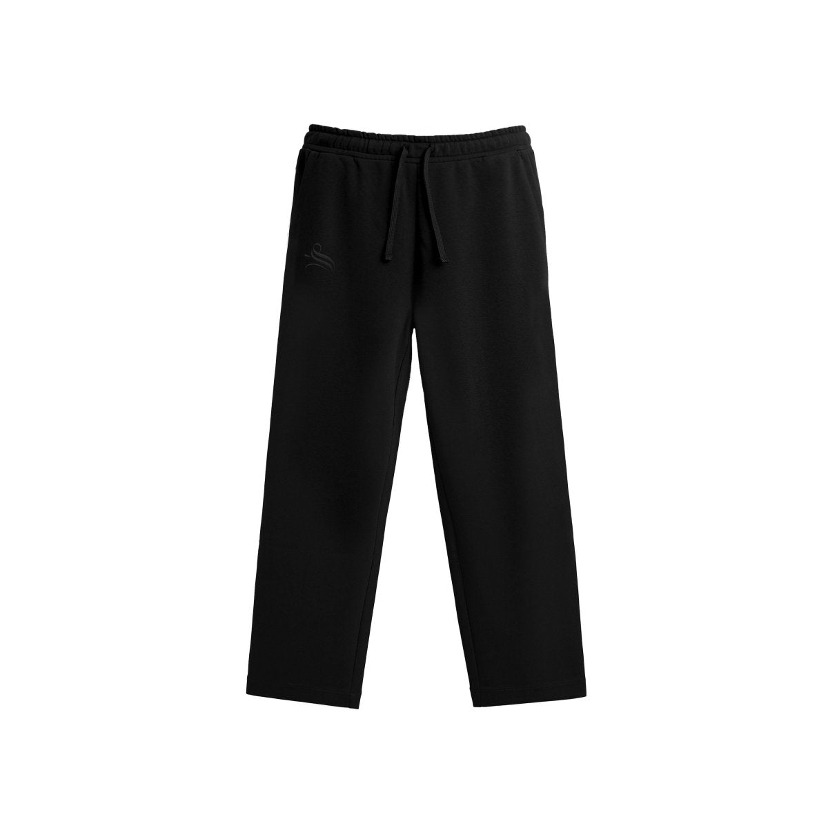 Black Cotton Sweatpants Egypt (350gsm) | SPARROW